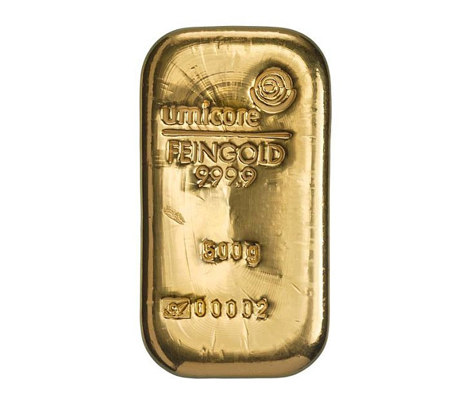 500g Goldbarren online kaufen bei Gold and Silver World