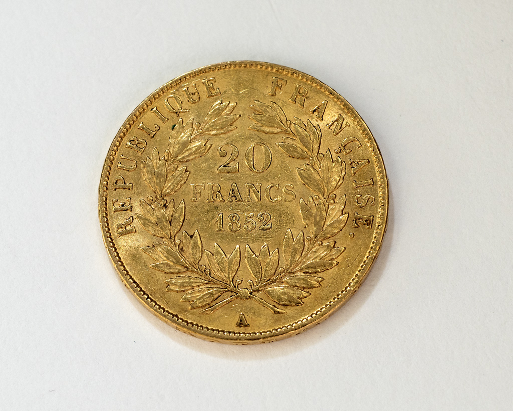 20 FFR Louis Napoleon Bonaparte (Frankreich) online kaufen bei Gold and Silver World